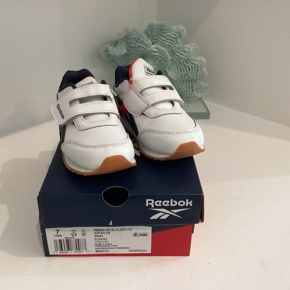 Reebok | Shoes | Reebok Red White And Blue Leather Tennis Shoes ...